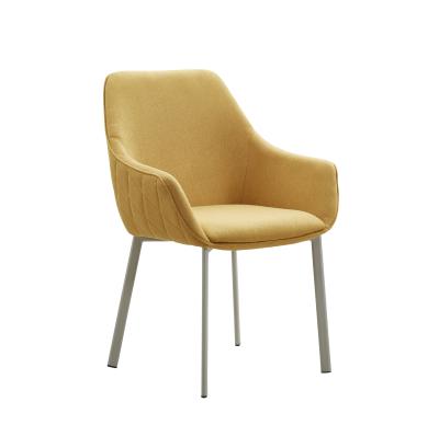 China 490MM Fabric Upholstered Dining Chairs 560*610*845MM Various Colors for sale