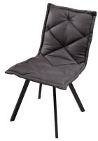 China Modern Fabric Upholstered Dining Chairs 600*520*870 for sale