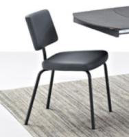 China Iron PU Dining Chairs in Various Colors for sale