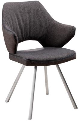 China Fabric Upholstered Leisure Dining Chair in Various Colors for sale