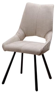 China Modern Upholstered Fabric Dining Chairs for sale