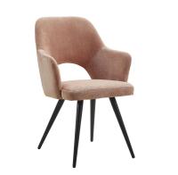 China 640*580*870mm Fabric Dining Upholstered Chair 2pcs/Ctn 3H Furniture for sale