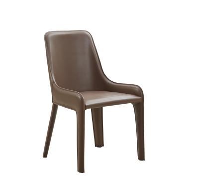 China Synthetic PU Leather Chairs 535*595*850MM 4 Legs Various Colors for sale