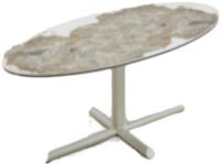 China Ceremic Stylish Storage Luxurious Corner Table With Optional Color 945*450*470mm for sale