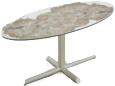 China Ceremic Stylish Storage Luxurious Corner Table With Optional Color 945*450*470mm for sale