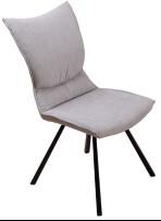China Wood Fabric Upholstered Modern Dining Seats for sale