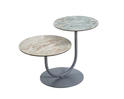 China Various Color Artistic Coffee Tables with Widths of Φ450 Φ400 for sale