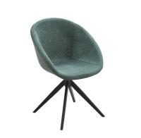 China 3H Furniture Fabric Upholstered Dining Chairs In Various Colors 480mm for sale