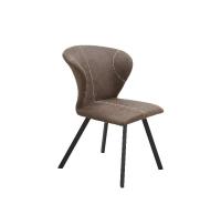China Dining Fabric Upholstered Chair With Seat Height 430mm for sale
