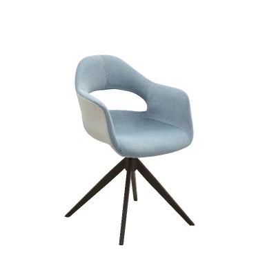 China 2pcs/Ctn Fabric Upholstered Chair Modern Style 480mm 580*600*840 for sale