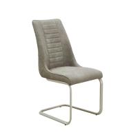 China 2pcs / Ctn PU Dining Faux Leather Chairs 635 * 460 * 940 480mm for sale