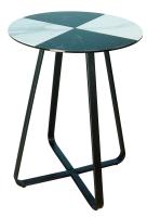 China Dia 50cm Artistic Coffee Tables , Livingroom Ceramic Round End Table for sale