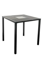 China Coffee Square Stylish Corner Table MDF Ceramic Top Scratch Proof Steady Legs for sale
