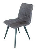 China Polyester High Back Fabric Dining Chairs for sale
