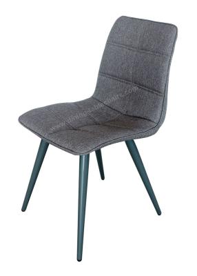 China Polyester High Back Fabric Dining Chairs for sale