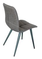 China Polyester High Back Fabric Dining Chairs for sale