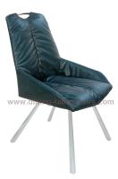 China Durable PU Dining Chairs , Contemporary Living Room Chairs Ergonomical Design for sale