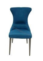 China Satin Fabric Upholstered Dining Chair Livingroom Chair Leisure Chair for sale