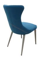 China Satin Fabric Upholstered Dining Chair Livingroom Chair Leisure Chair for sale