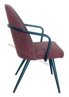 China Customized Upholstered Restaurant Chairs Industrial Furniture Contemporary Style for sale