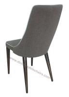 China Fabric Upholstered Woodgrain Dining Chair Livingroom Chair Leisure Chair for sale