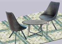 China Modern Metal Legged Dining Chairs Grey Robust Legs Slip Proof Home Furniture for sale
