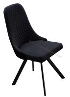 China Polyester Upholstered Dining Room Chairs High Density Sponge Bedroom Use for sale