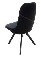 China Polyester Upholstered Dining Room Chairs High Density Sponge Bedroom Use for sale