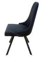China Polyester Upholstered Dining Room Chairs High Density Sponge Bedroom Use for sale