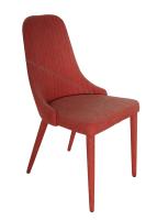 China Polyester Fabric Upholstered Dining Chair Livingroom Chair Leisure Chair for sale