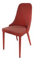 China Polyester Fabric Upholstered Dining Chair Livingroom Chair Leisure Chair for sale