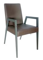 China Study Modern PU Dining Chairs , Industrial Comfortable Dining Chairs for sale