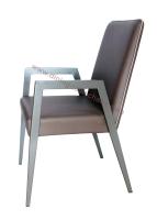 China Study Modern PU Dining Chairs , Industrial Comfortable Dining Chairs for sale