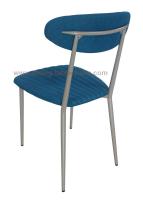 China Soft Fabric Upholstered Dining Chairs , Skin Friendly Leisure Meeting Room Chairs for sale
