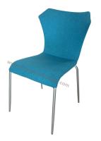 China Comfortable Stackable Conference Chairs Upholstery Fabric Tear Resistant for sale