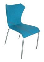 China Comfortable Stackable Conference Chairs Upholstery Fabric Tear Resistant for sale