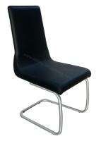 China Upholstered Dining Chairs Polyurethane Wear Resistance Skin Friendly Shell for sale