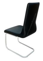 China Upholstered Dining Chairs Polyurethane Wear Resistance Skin Friendly Shell for sale