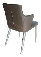 China PU Polyurethane Upholstered Dining Chair Livingroom Chair Leisure Chair for sale
