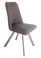 China Polyester Fabric Upholstered Dining Chairs , Indoor Leisure Living Room Chair for sale