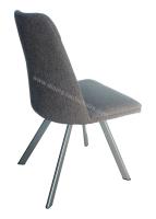 China Polyester Fabric Upholstered Dining Chairs , Indoor Leisure Living Room Chair for sale