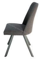 China Polyester Fabric Upholstered Dining Chairs , Indoor Leisure Living Room Chair for sale