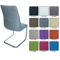 China Leisure Upholstered Living Room Chairs PU Material Slip Proof Pads for sale