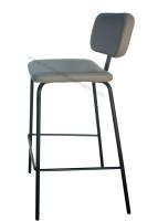China Durable PU Contemporary Bar Chairs Ergonomical Design Wear Resistance for sale