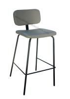 China Durable PU Contemporary Bar Chairs Ergonomical Design Wear Resistance for sale