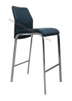 China High Counter Upholstered Contemporary Bar Chairs Polyurethane Material for sale