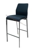 China High Counter Upholstered Contemporary Bar Chairs Polyurethane Material for sale
