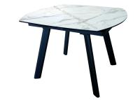 China Horsebelly Luxury Extended Dining Room Table With HPL Laminate 1.7 Meter for sale
