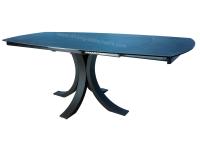 China Modern Ceramic Topped Dining Table for sale