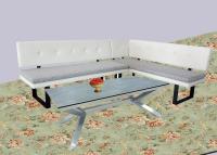 China Livingroom Tempered Glass Coffee Table , Rectangle Ceramic Dining Table for sale